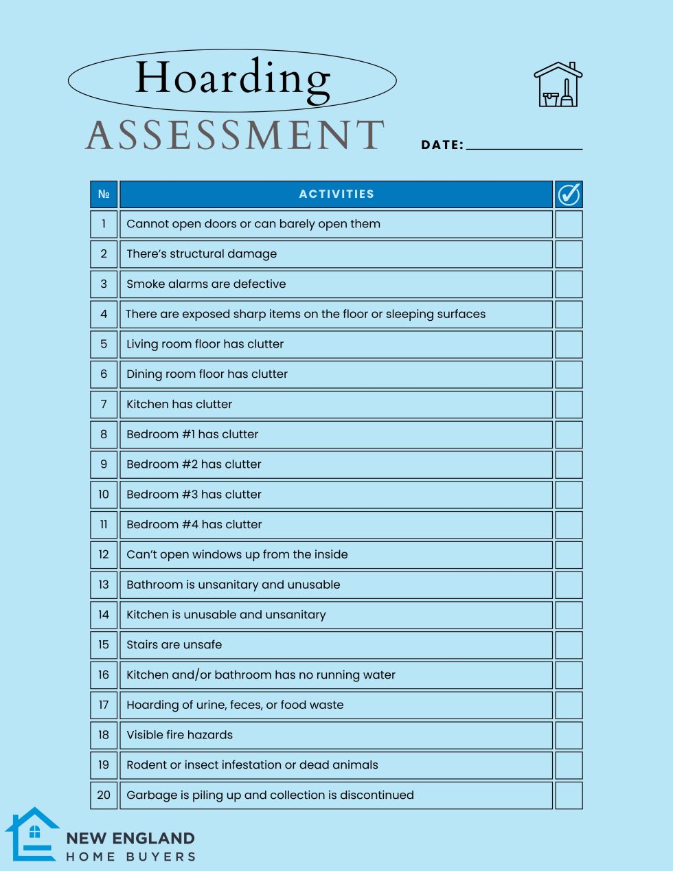 Hoarder Cleaning Checklist (With Free Downloadable List)
