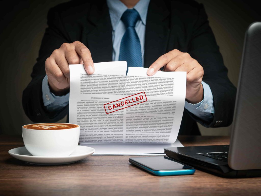 Canceling A Real Estate Contract In Massachusetts
